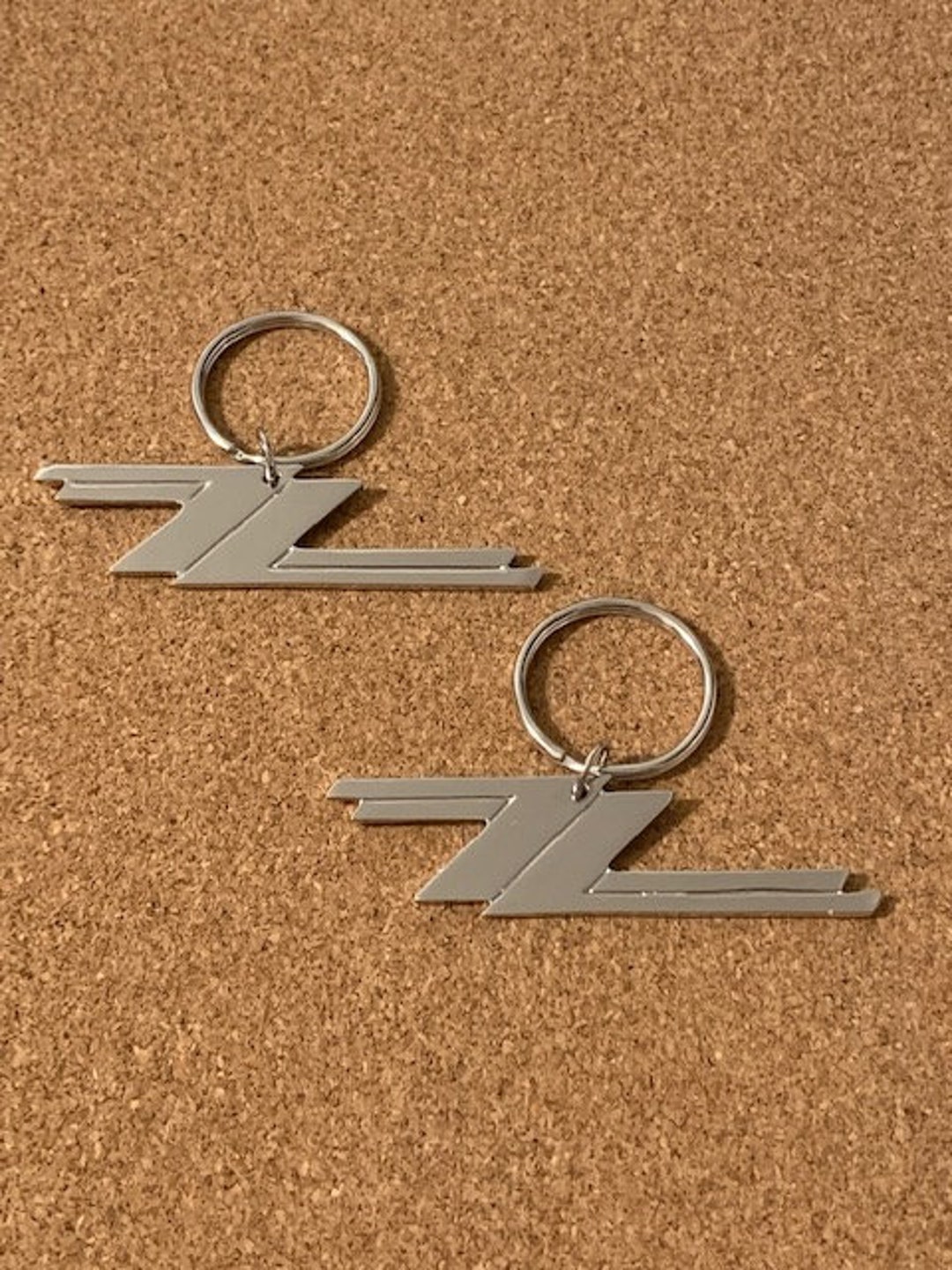 Set of 2 ZZ Top Key CHROME Chains Solid Metal Very Sturdy 3 Inches - Etsy
