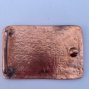 John Wayne COPPER Red River D Belt Buckle 1946 Movie Westerns Initials ...