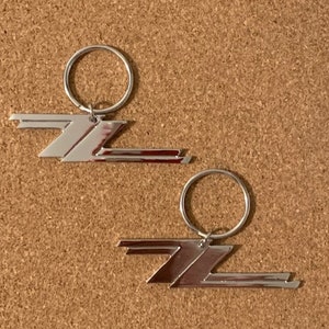 Set of 2 ZZ Top Key CHROME Chains Solid Metal Very Sturdy 3 Inches - Etsy