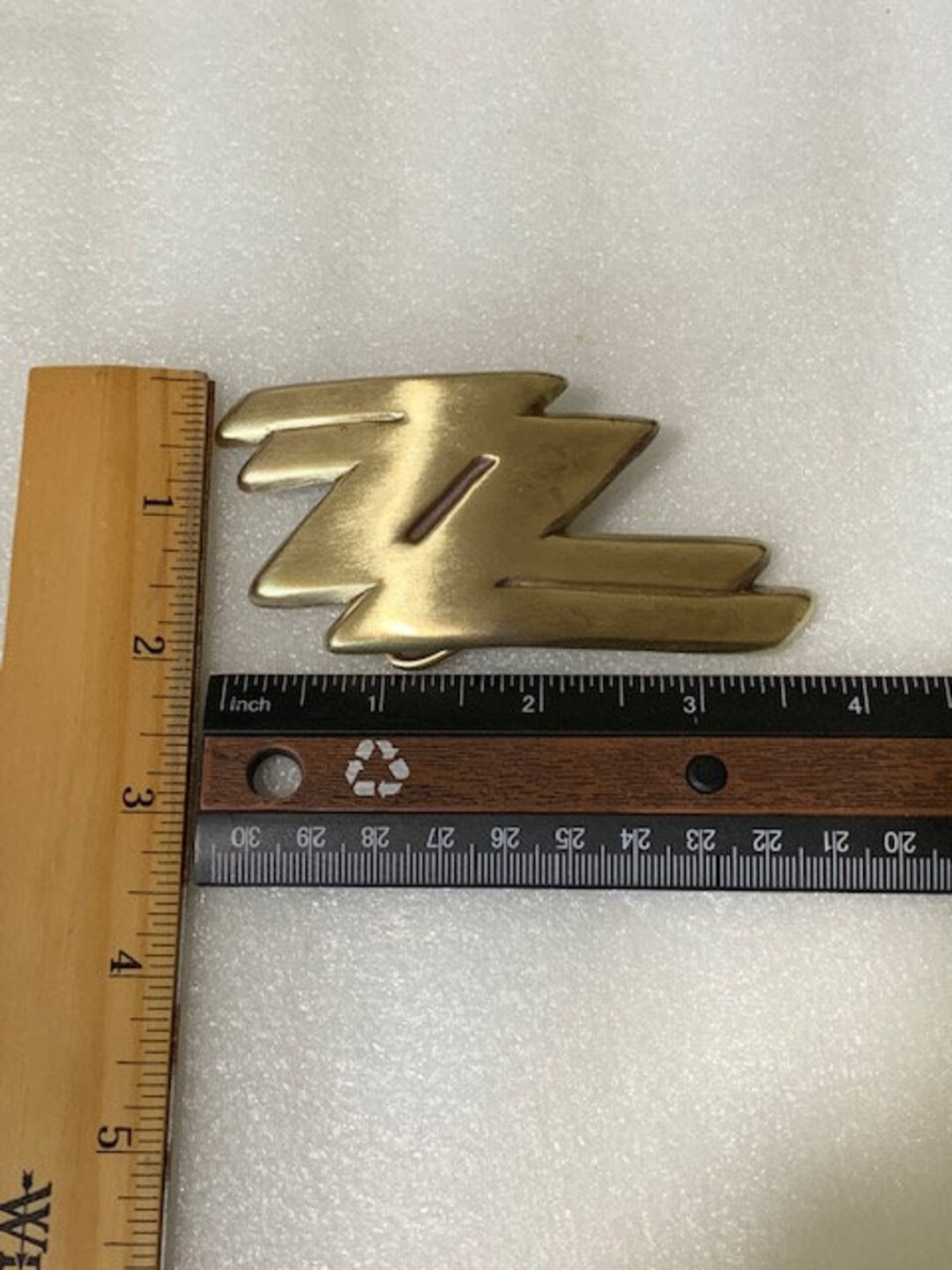 ZZ Top Messing Gürtelschnalle stabil stabiles massives Metall - Etsy ...