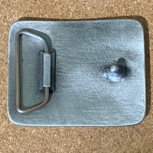 Timberjack Belt Buckle Donkey Forest BLACK Enameling Very Sturdy Non ...