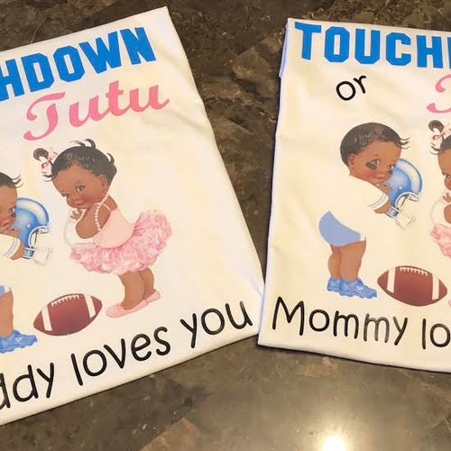 Touchdowns or Tutus Gender Reveal Decor Touchdown or Tutu - Etsy