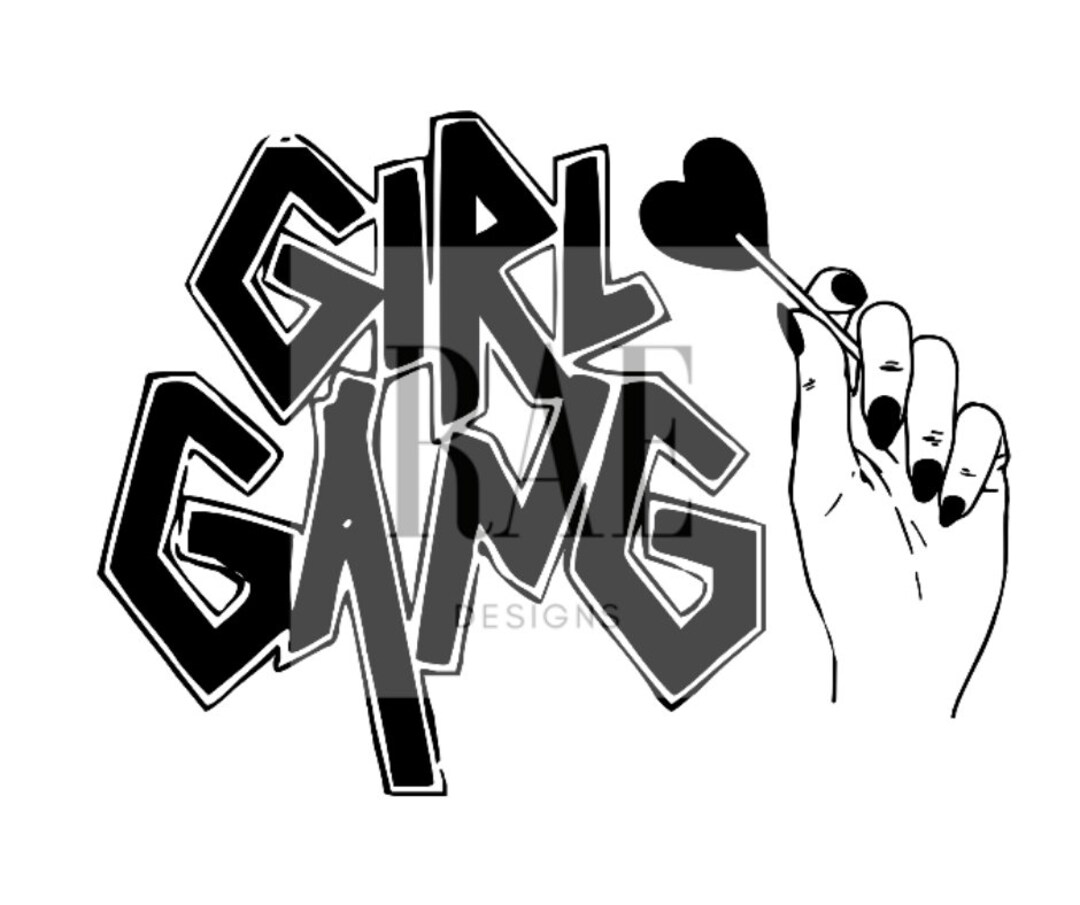 Girl Gang | SVG Cut File | Instant Download - Etsy