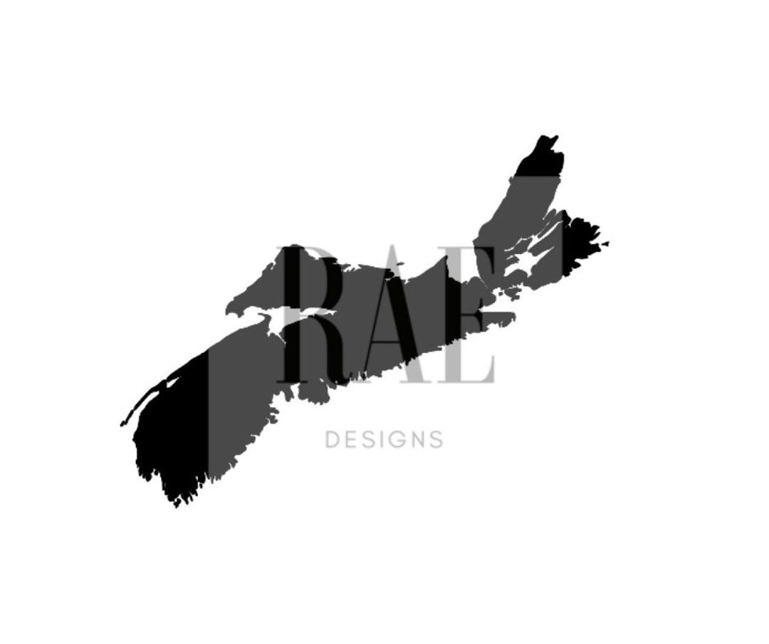 Nova Scotia Province #NSSTRONG | Filled & Outline | Instant Download ...