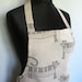 Linen Apron Kitchen Wash Apron Gardening - Etsy