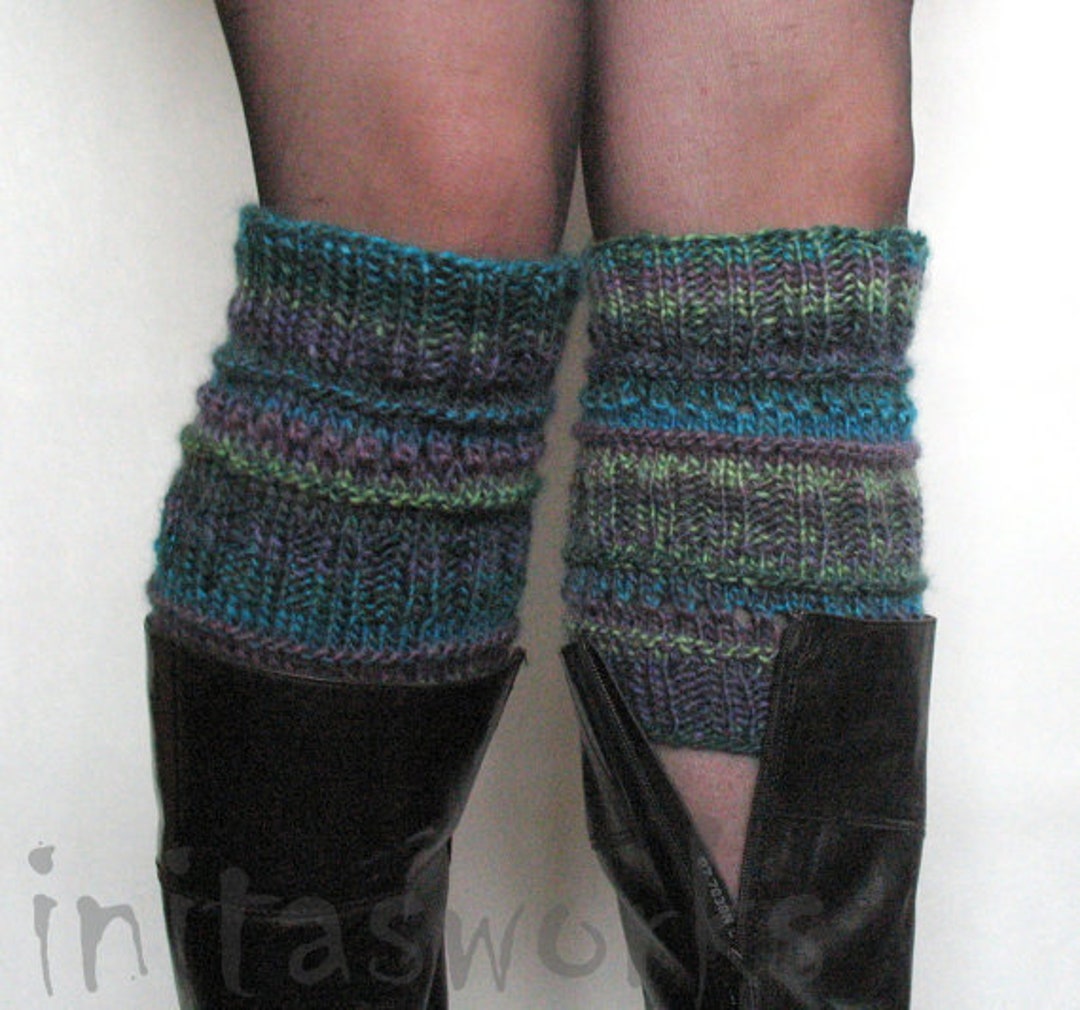 Leg Cuffs Boot Cuffs Cuff Purple Blue - Etsy