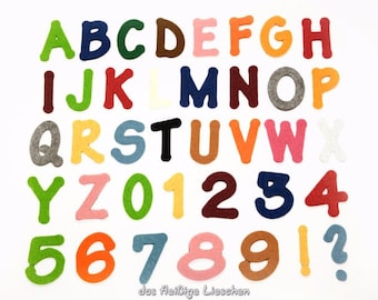 Felt Alphabet Letters 2 Inch Lowercase Letters Choose Your - Etsy
