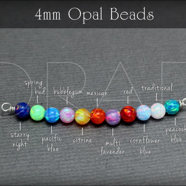 Lab Created Opal - Etsy