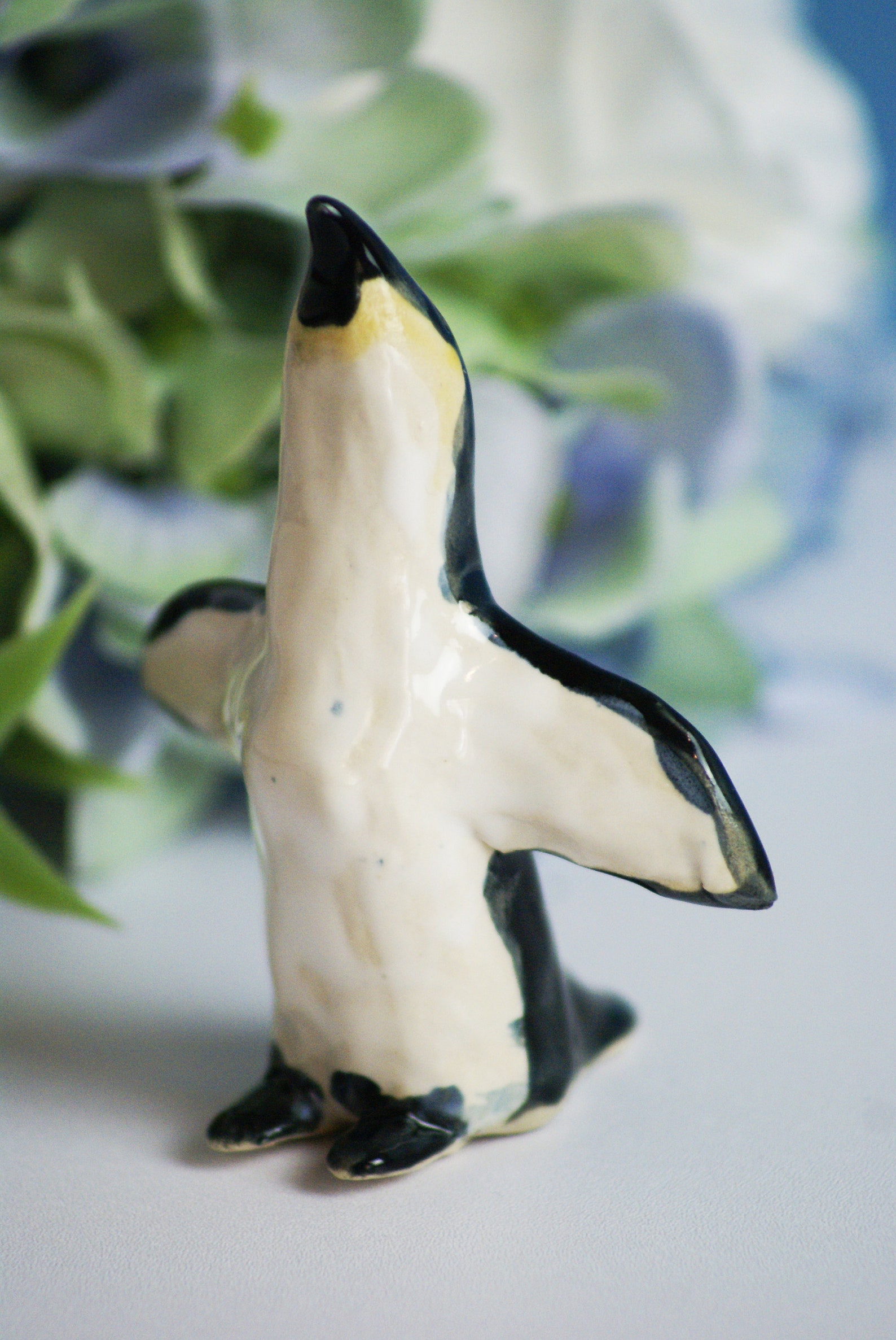 Ceramic Penguin Ring Holder Handmade Ceramic Figurine - Etsy