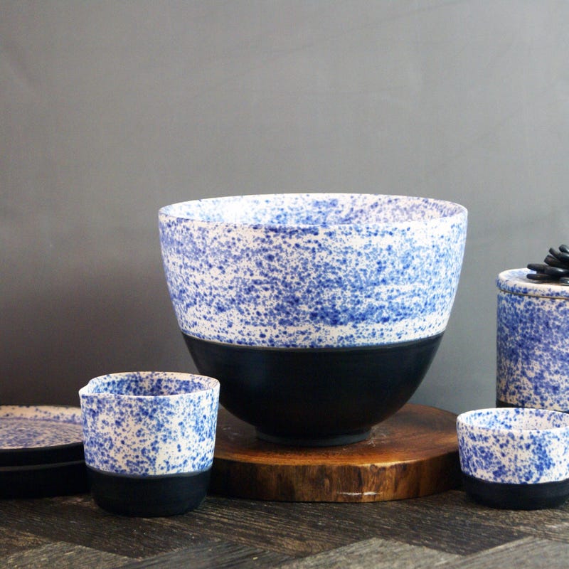 Splattered Dinnerware - Etsy