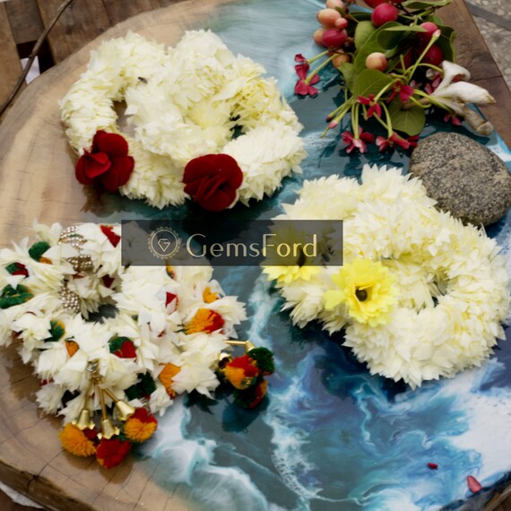 Gajra Flower Gajra Set Boho Jewellery Wedding Pithi | Etsy