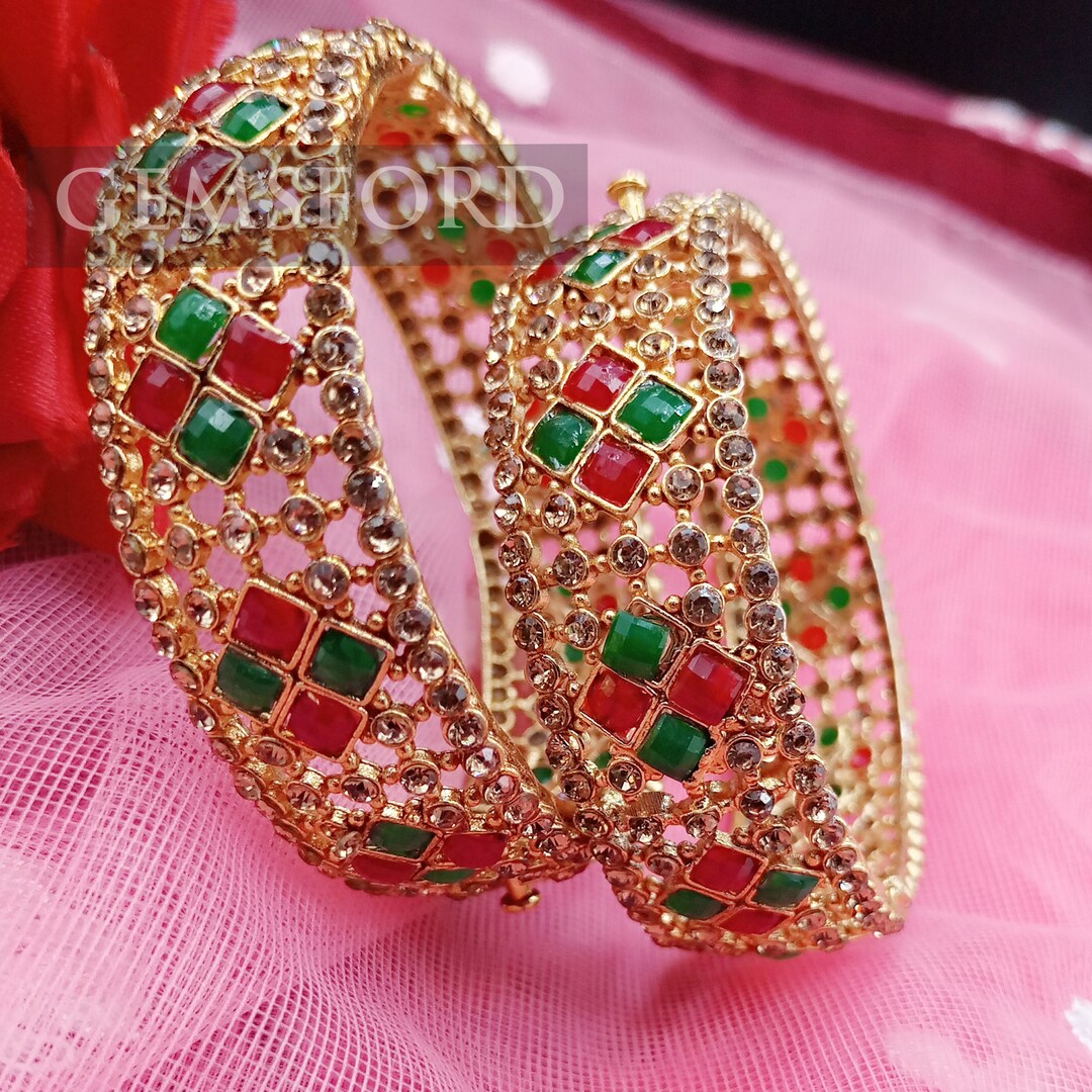 Adjustable Bangles/karay | Indian Karay, Pakistani Karay, Indian Style ...