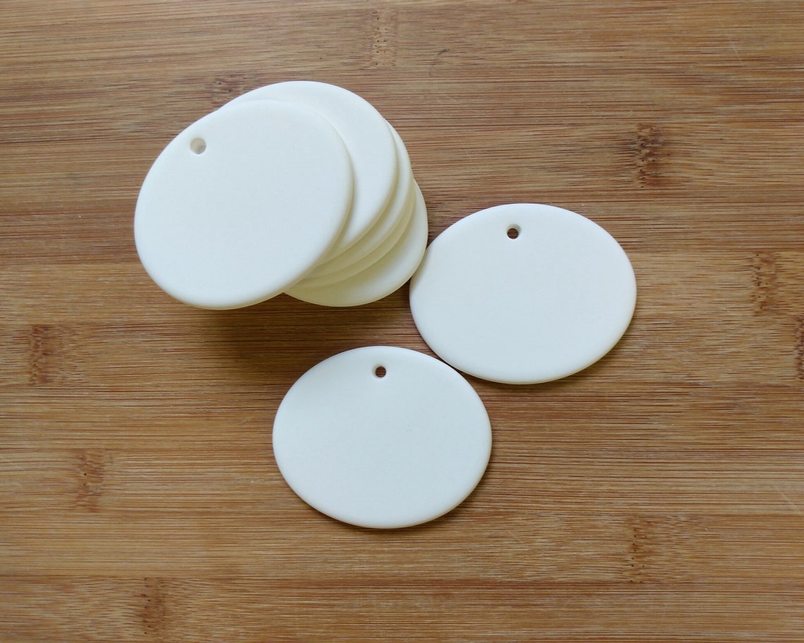 8 Oval 6.5cm X 5cm Ceramic Blanks. for Painting/decoupage/etc 'cold ...