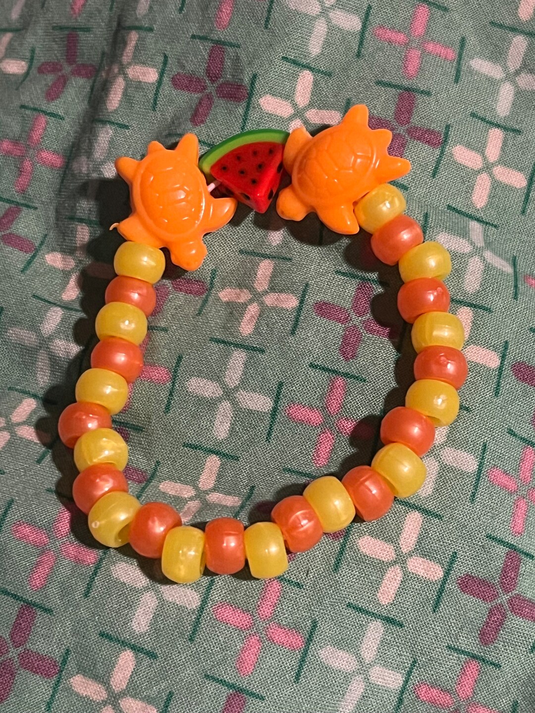 Pearlescent Orange and Yellow Subtle Palestinian Support Watermelon and ...