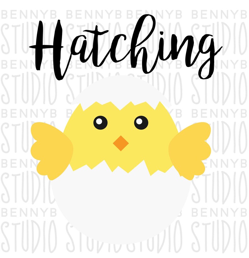 Hatching Svg Pregnant Svg Pregnancy Announcement Svg Gender - Etsy
