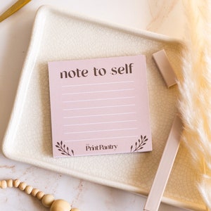 Mini Note to Self Notepad, Mini Notepad, Daily Notes, Mini To-do List ...