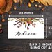 Thanksgiving Place Cards, Autumn Place Cards, Folded Tent Cards ...