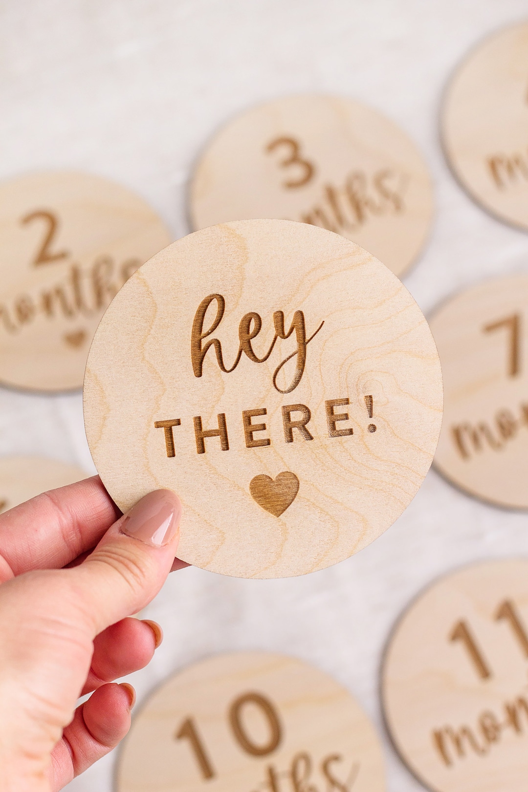 Baby Monthly Milestone Cards, Milestone Marker Set, Baby Month Signs ...