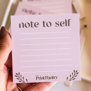 Mini Note to Self Notepad, Mini Notepad, Daily Notes, Mini To-do List ...
