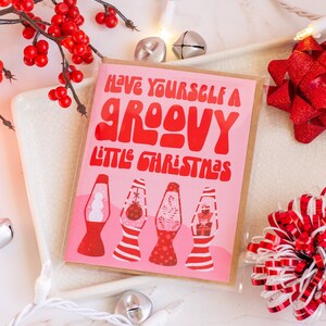 Retro Christmas Cards, Funny Christmas Cards, Groovy Little Christmas ...