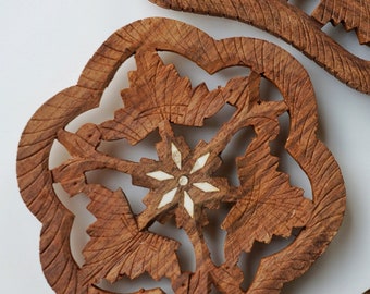Wood trivet | Etsy