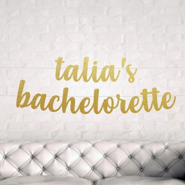 Custom Bachelorette Banner - Etsy