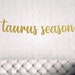 Taurus Birthday Banner, Taurus Season Birthday, Taurus Party ...