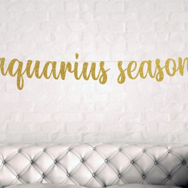 Aquarius Birthday - Etsy