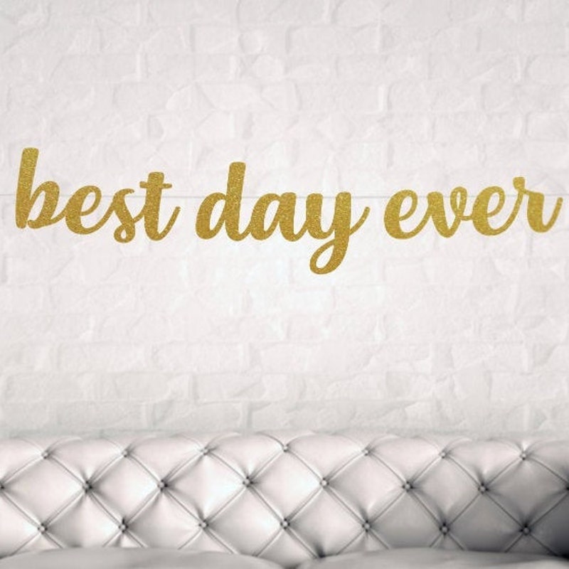 Best Day Ever Banner - Etsy
