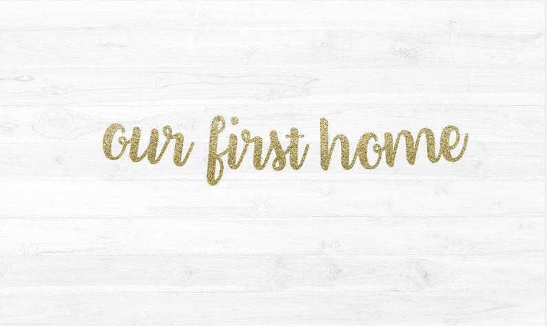 Housewarming Banner, Housewarming First Home, Our First Home Banner ...