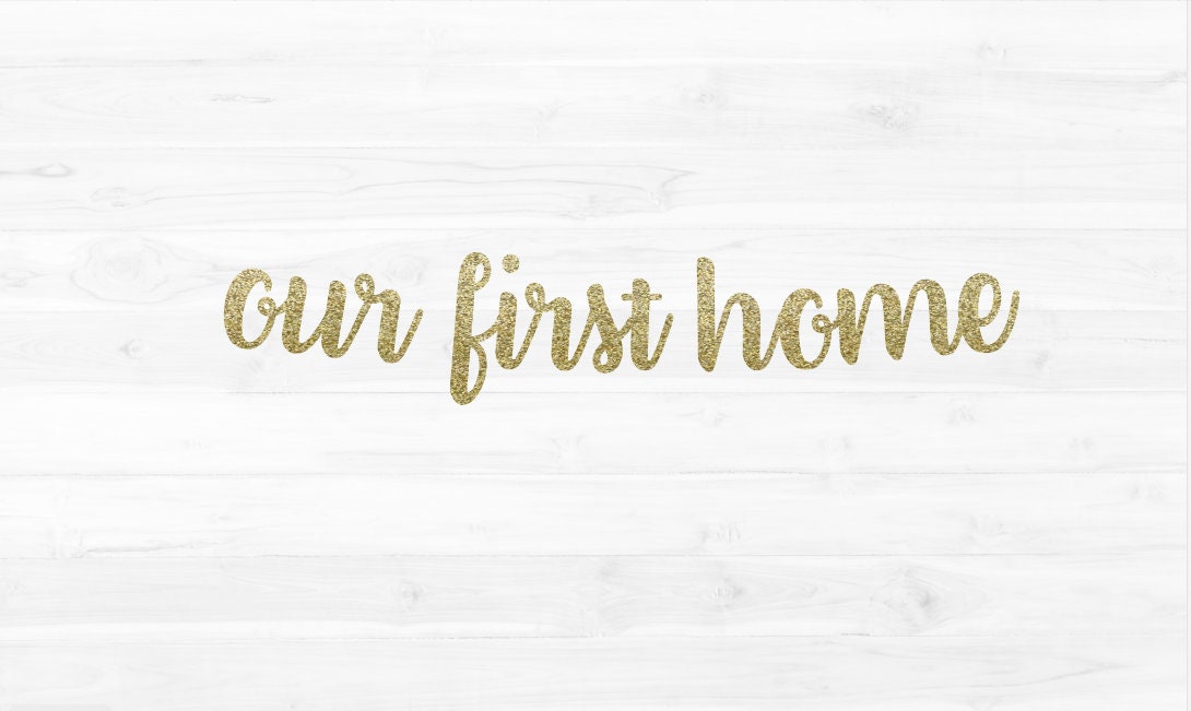 Housewarming Banner, Housewarming First Home, Our First Home Banner ...