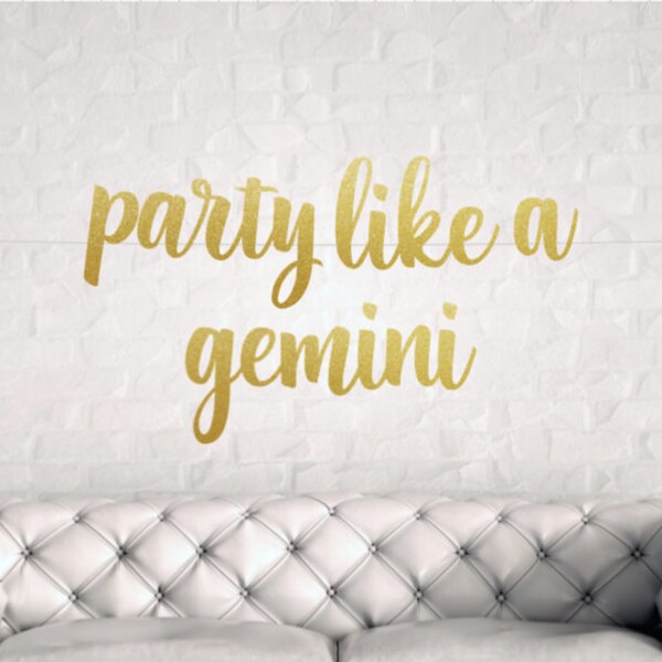 Gemini Birthday - Etsy