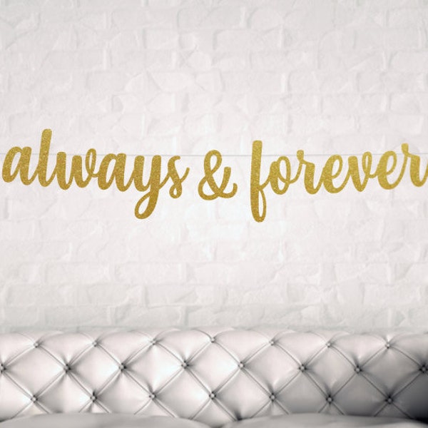Always and Forever - Etsy