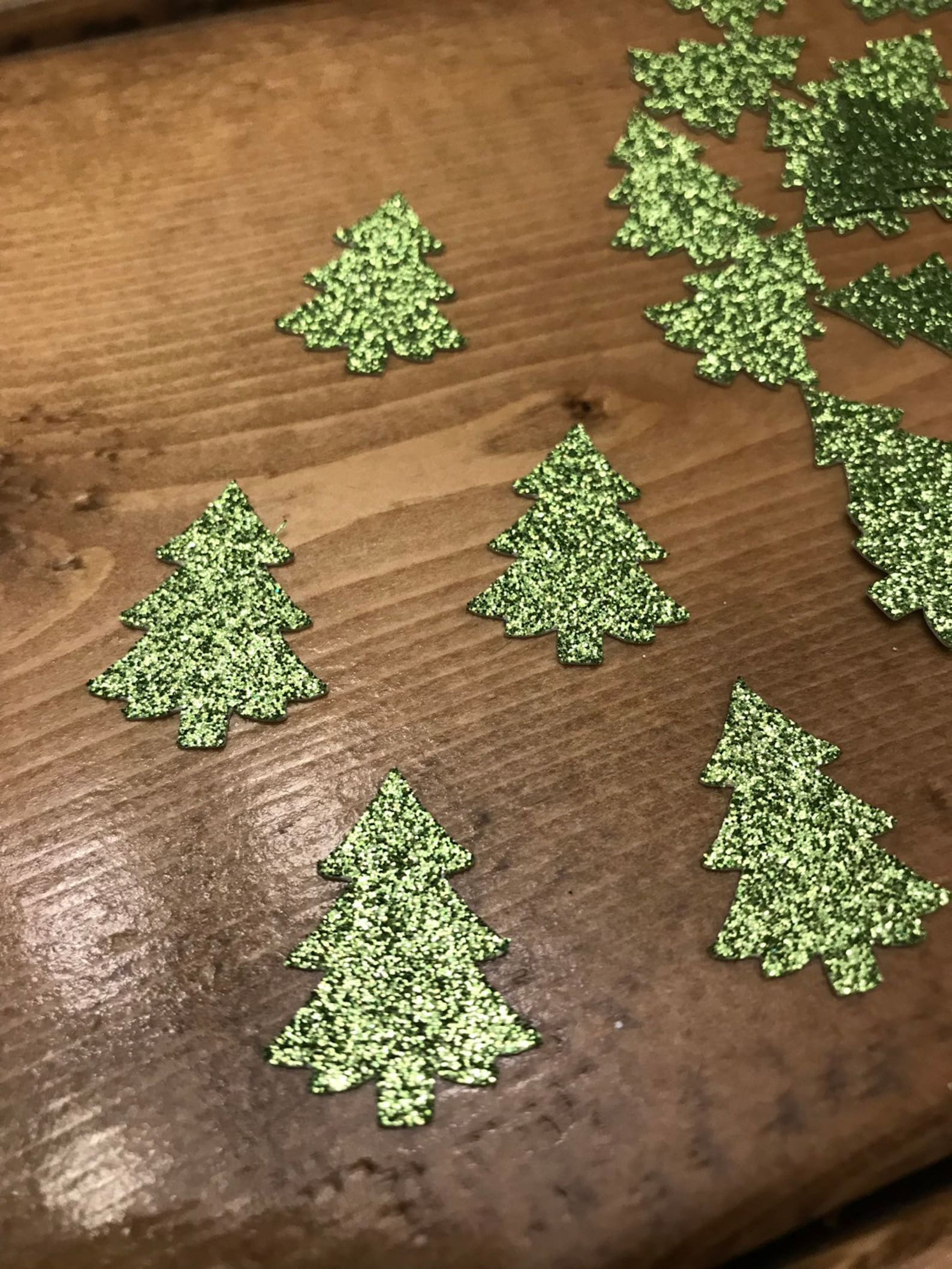 Christmas Tree Confetti Christmas Decorations Christmas - Etsy