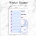 FLORAL PRINTABLE Planner Insert Bundle/monthly Budget Weekly - Etsy