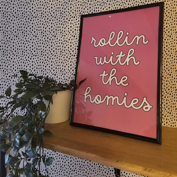 The Homies Wall Art - Etsy