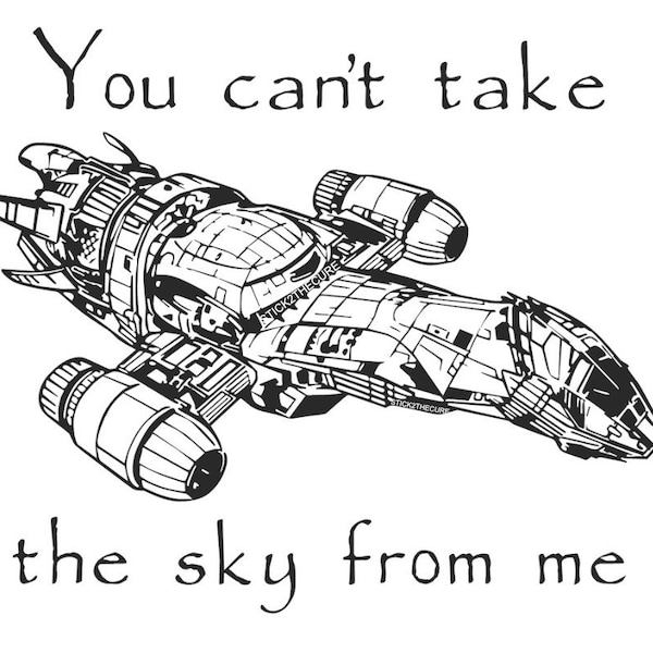 Firefly Tv Show Stickers - Etsy