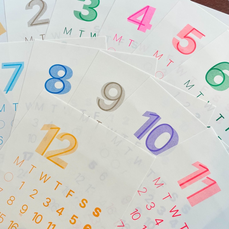 2026 Tear Away Calendar - Etsy