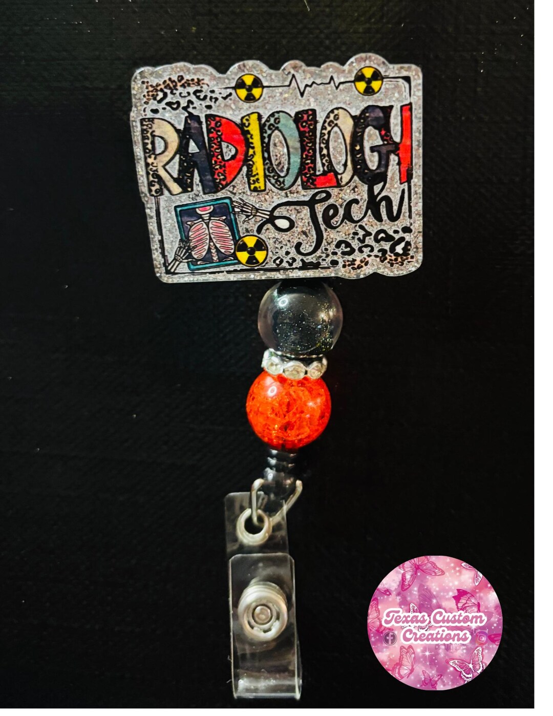 Radiology Tech Badge Reel - Etsy