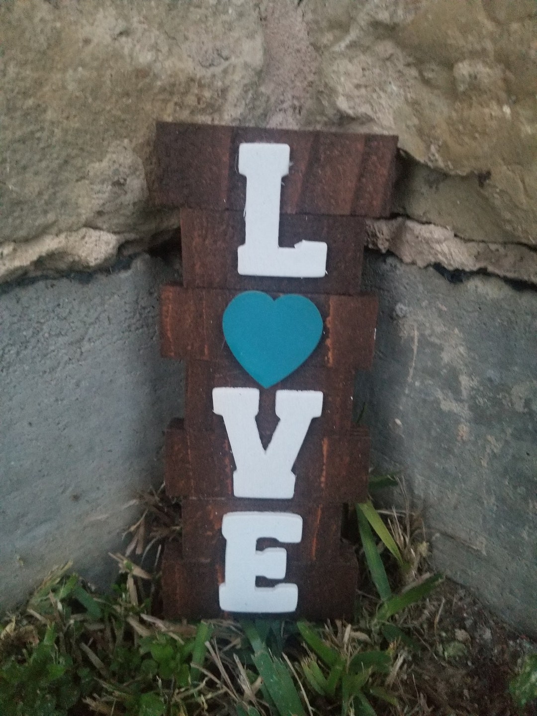 LOVE Wooden Sign - Etsy
