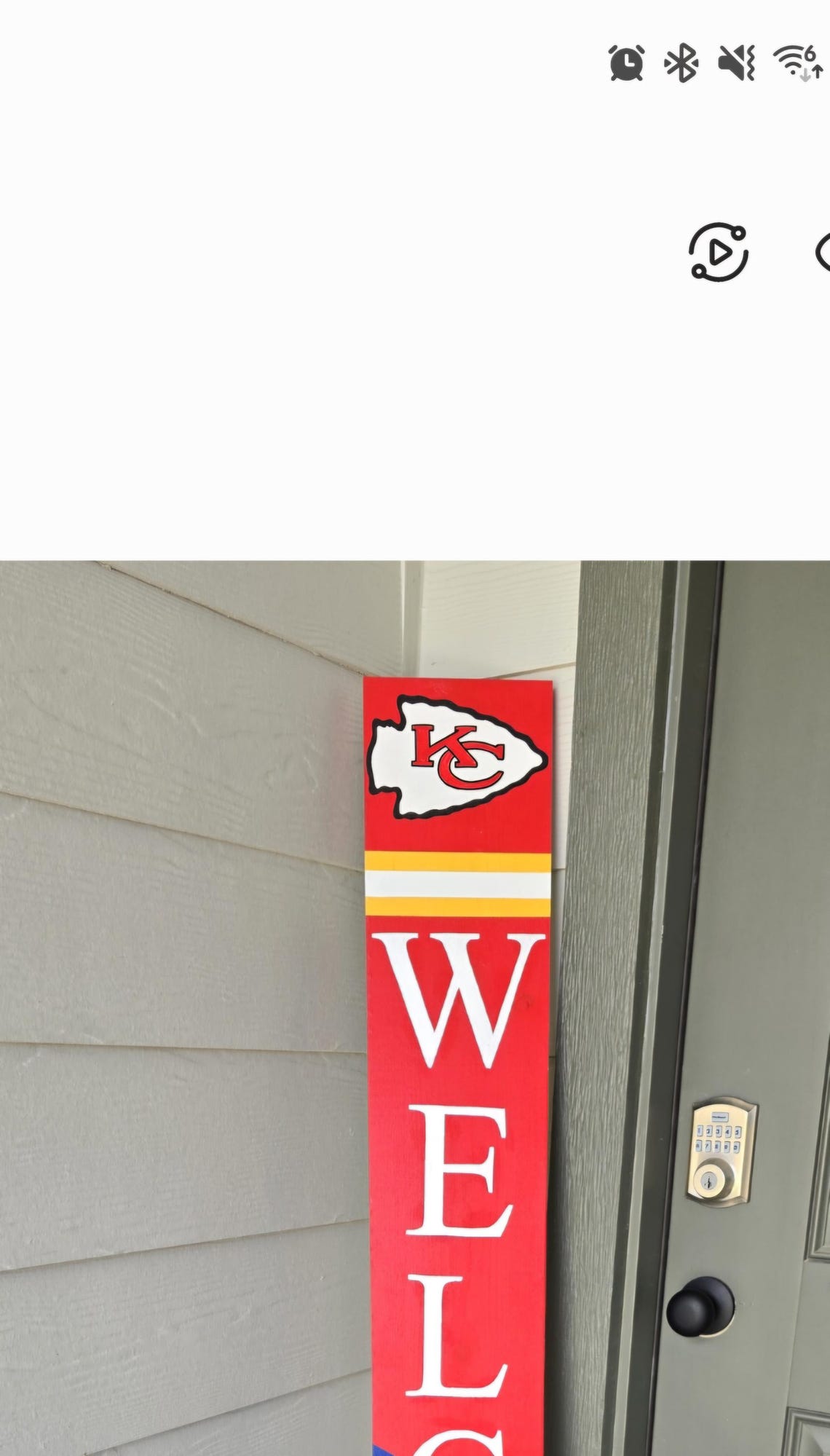 Kansas City Chiefs Welcome Sign - Etsy