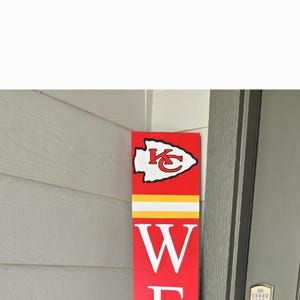 Kansas City Chiefs Welcome Sign - Etsy