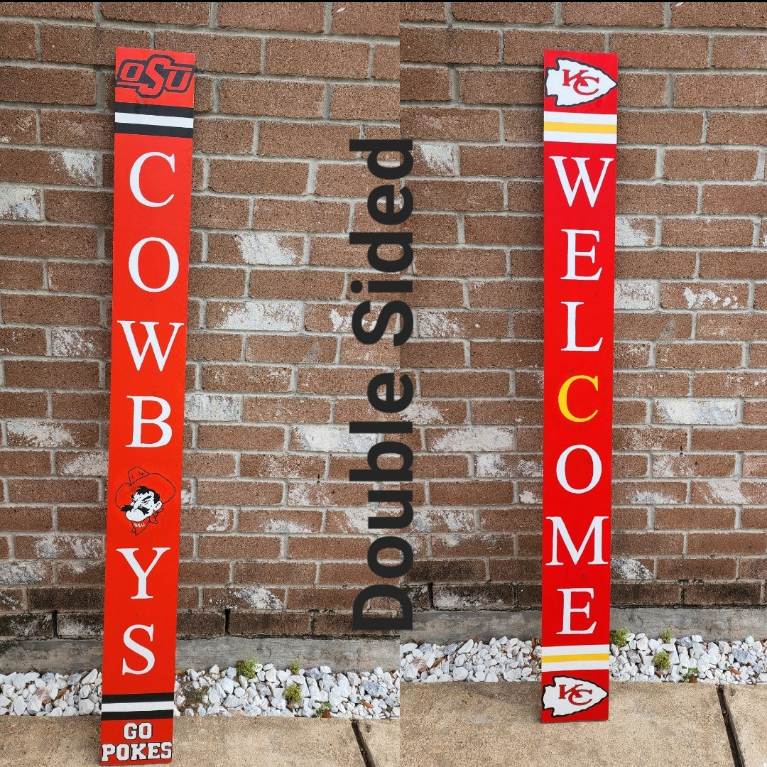 House Divided Welcome Sign Any Team or Logo - Etsy