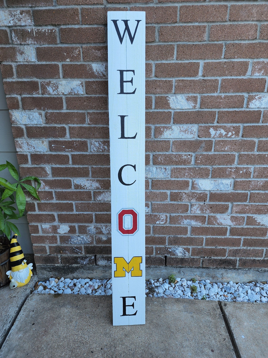 House Divided Welcome Sign Any Team or Logo - Etsy
