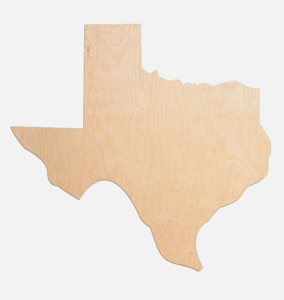 Wooden Texas Cutout Blank - Etsy