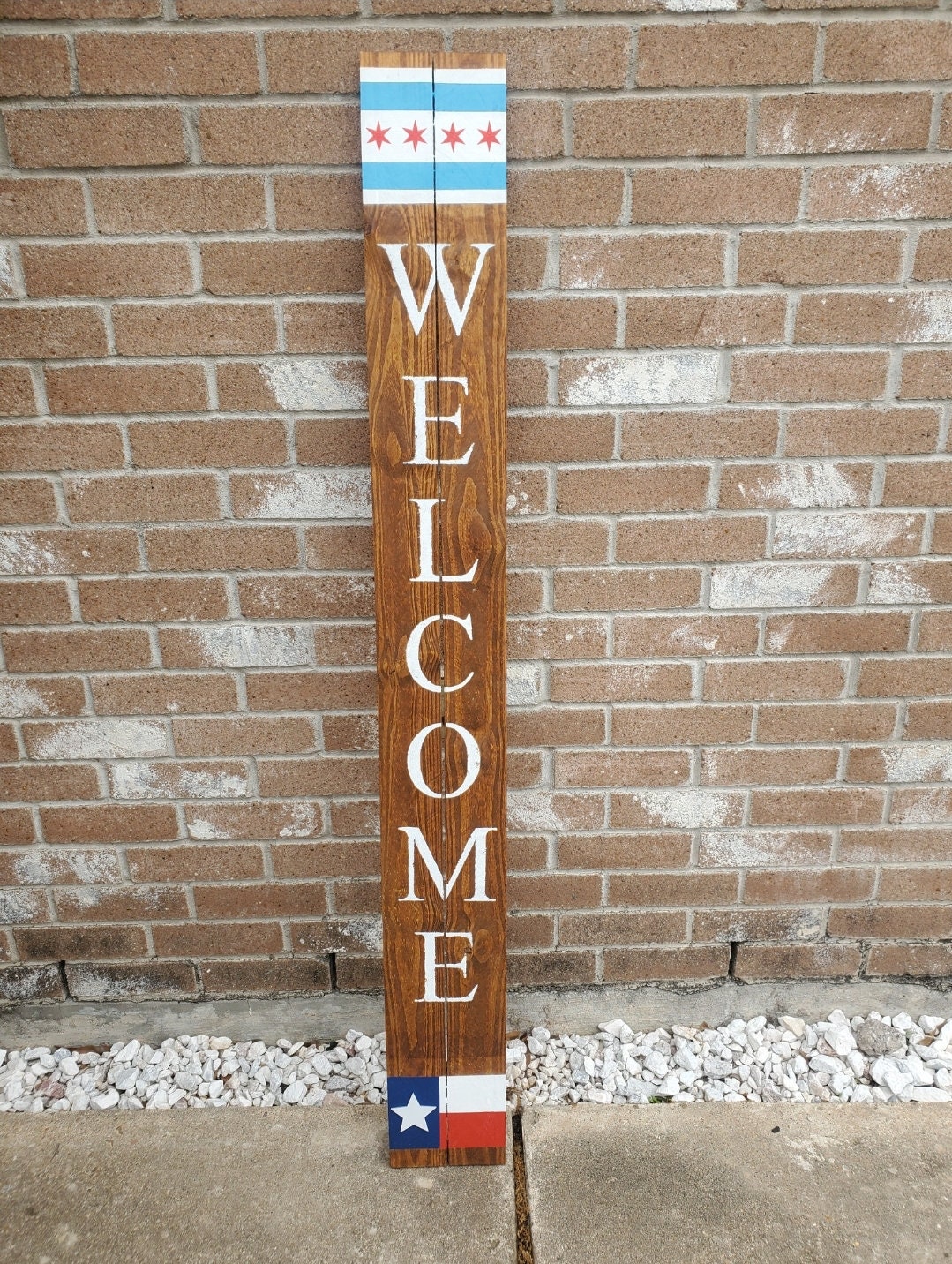 House Divided Welcome Sign Any Team or Logo - Etsy