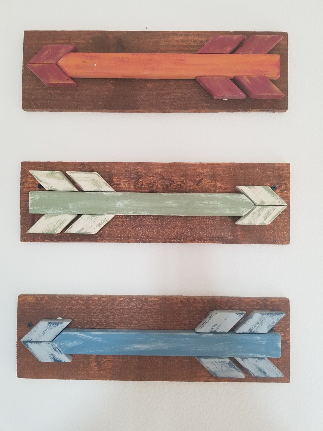 Rustic Arrow Wall Decor - Etsy