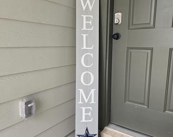 Dallas Cowboys Welcome Sign - Etsy