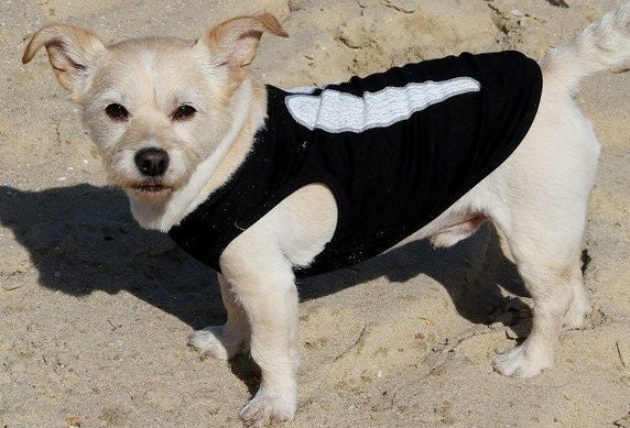 Sparkly Angel Wings Dog Shirt Singlet for Xsmall 20cm to Xxxlarge 50cm ...