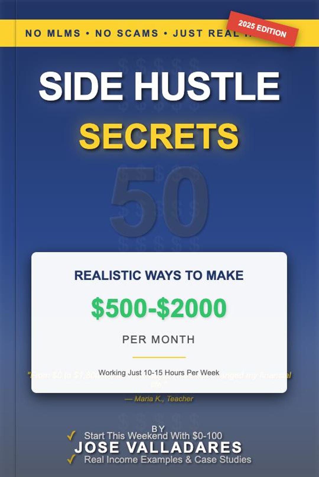 Side Hustle Guide 2025 | 50 Ways Make Money Online | Extra Income Ideas ...